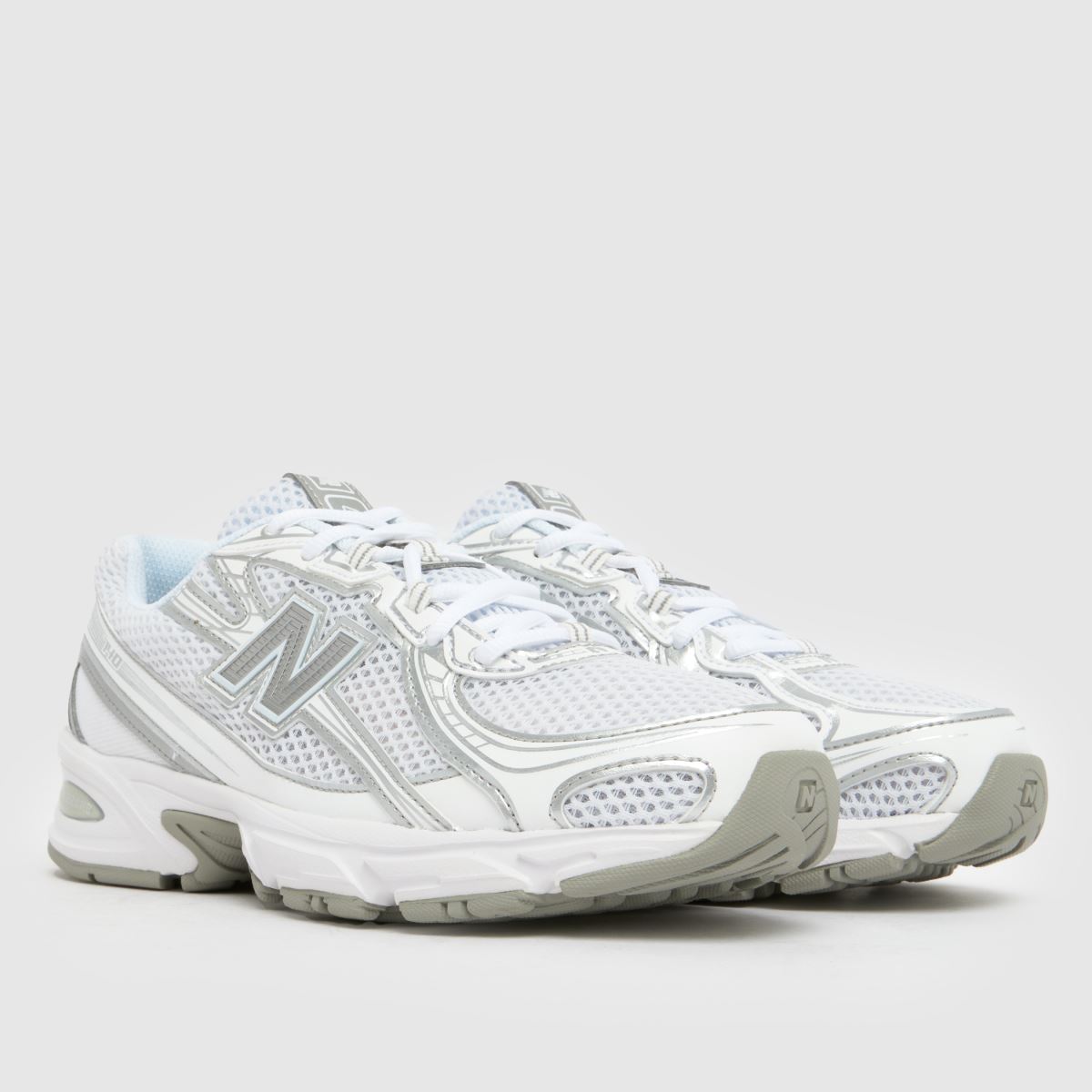 Womens White & Silver New Balance 740 Trainers | schuh