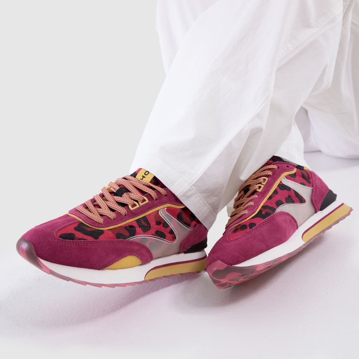 Womens Pink Multi HOFF Art Pink Trainers | schuh