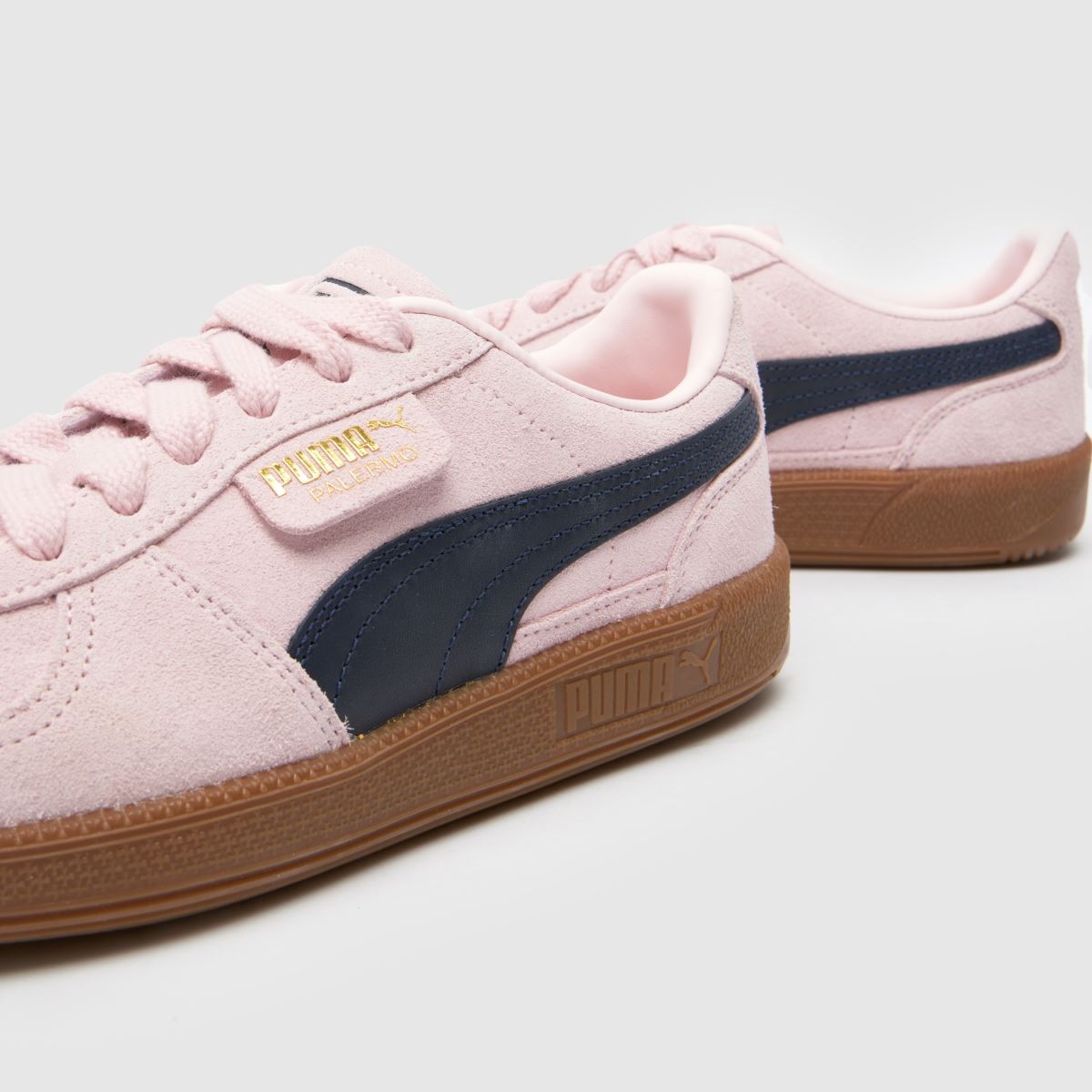 Womens Pink Multi PUMA Palermo Trainers | schuh