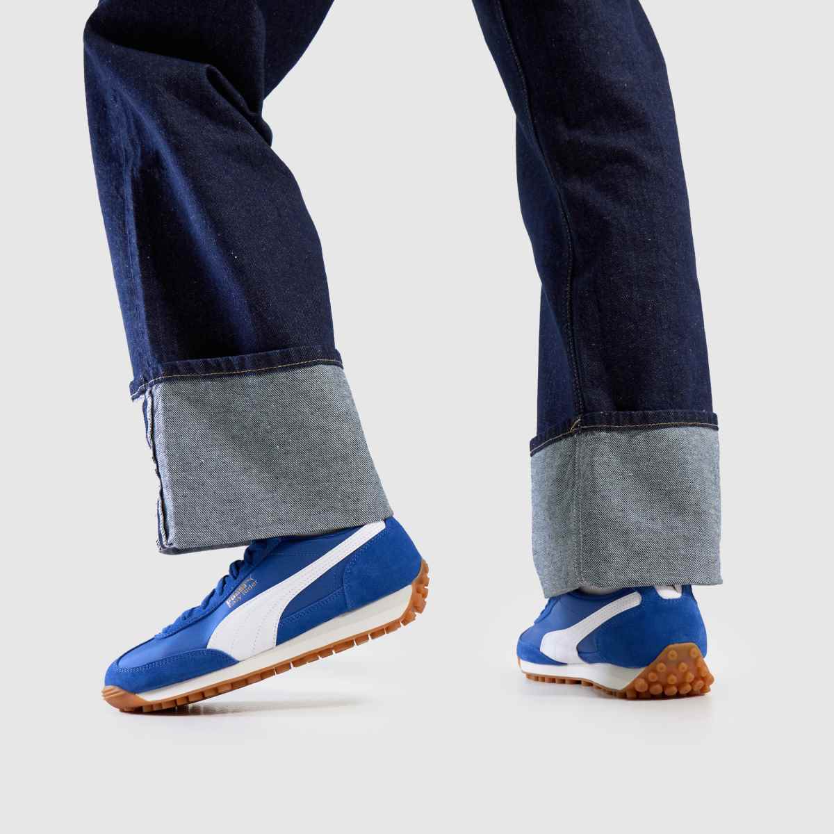 Womens Blue PUMA Easy Rider Trainers | schuh