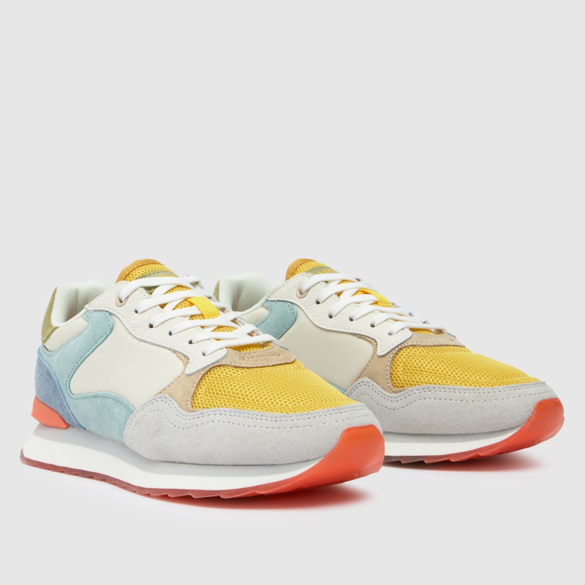Womens Pale Blue Multi HOFF City Daytona Trainers | schuh
