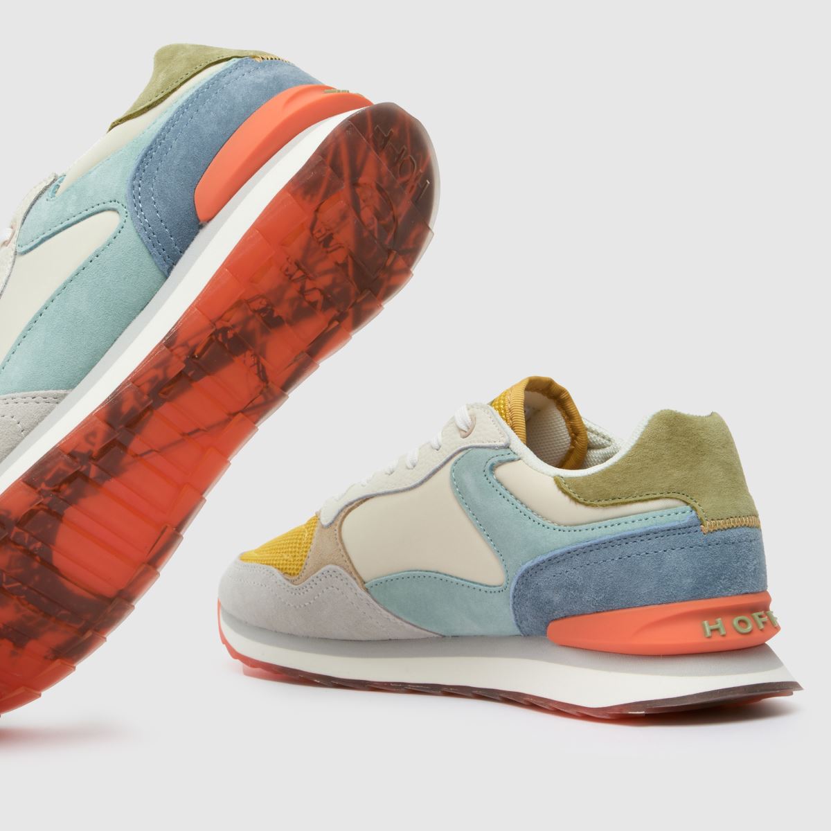 Womens Pale Blue Multi HOFF City Daytona Trainers | schuh