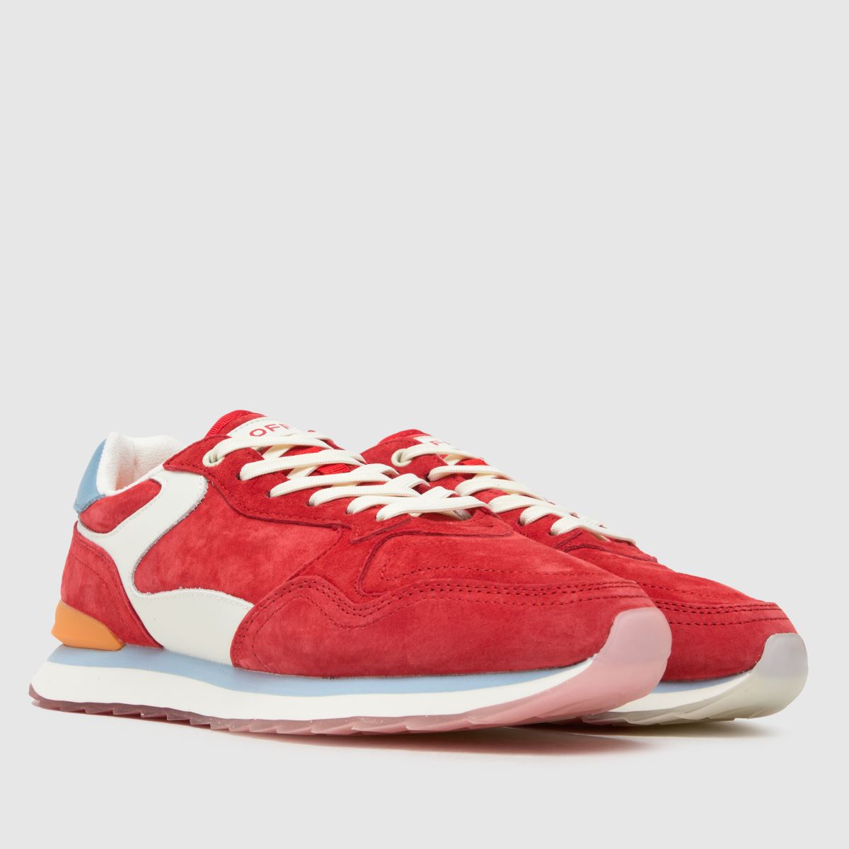 Womens Red HOFF City Rubeus Trainers | schuh