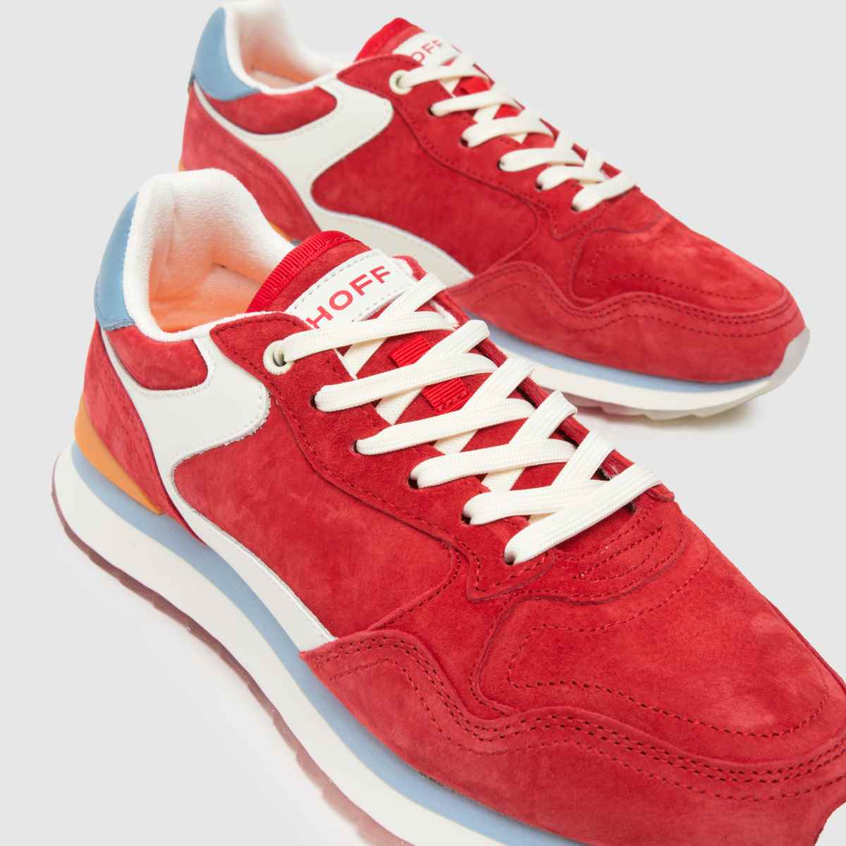 Womens Red HOFF City Rubeus Trainers | schuh