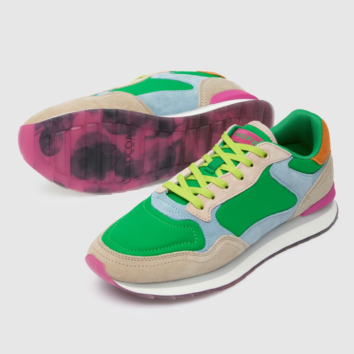 Womens Green HOFF City Gold Coast Trainers | schuh