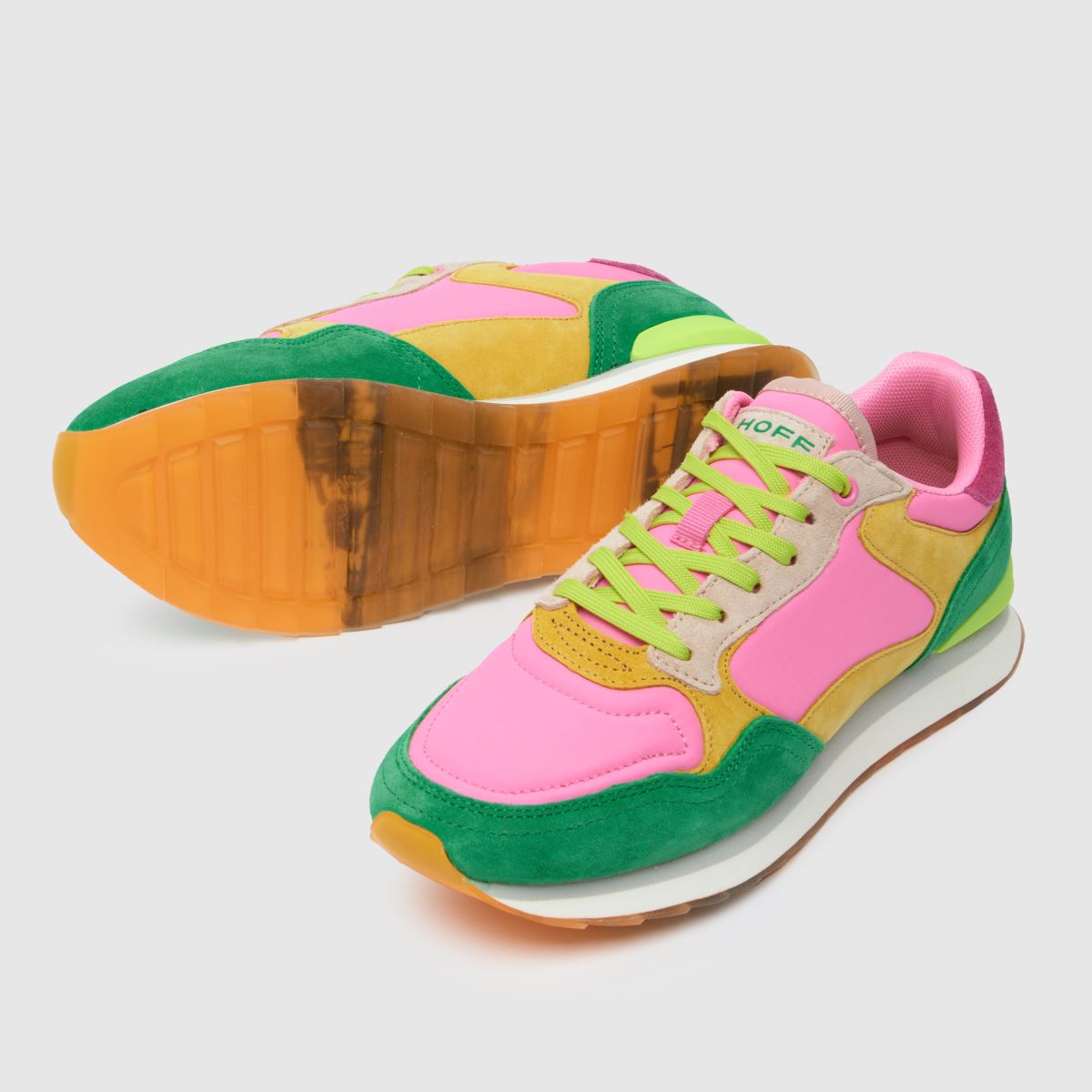 Womens Pink Multi HOFF City Santa Marta Trainers | schuh