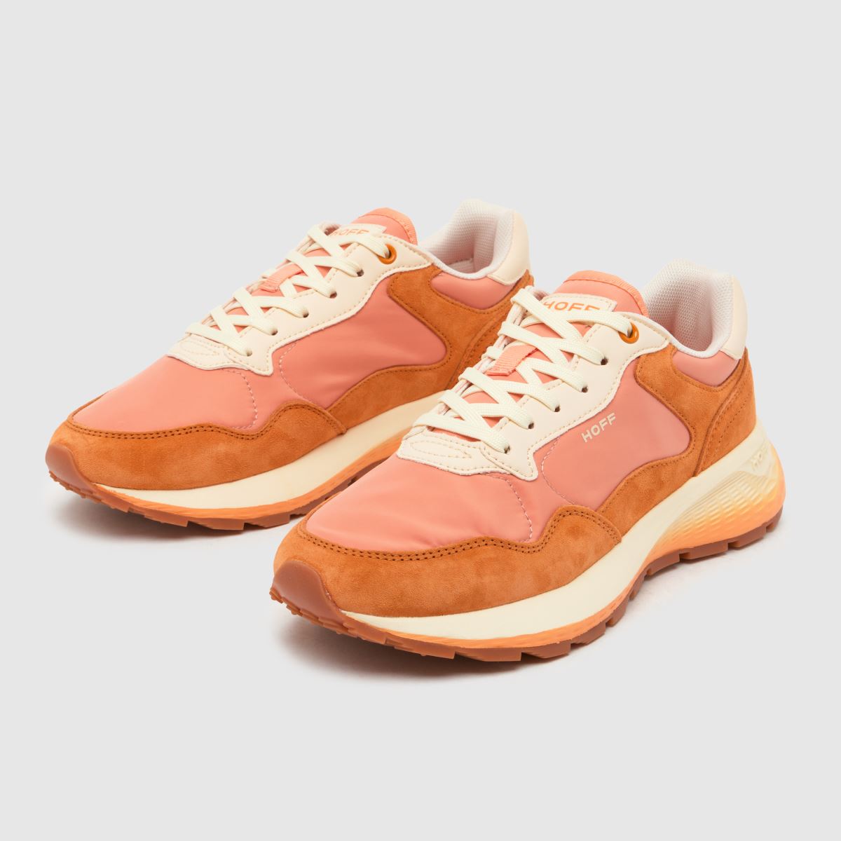Womens Orange HOFF City Mk II Paris II Trainers | schuh