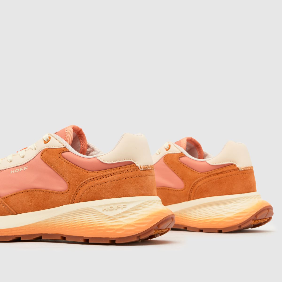 Womens Orange HOFF City Mk II Paris II Trainers | schuh