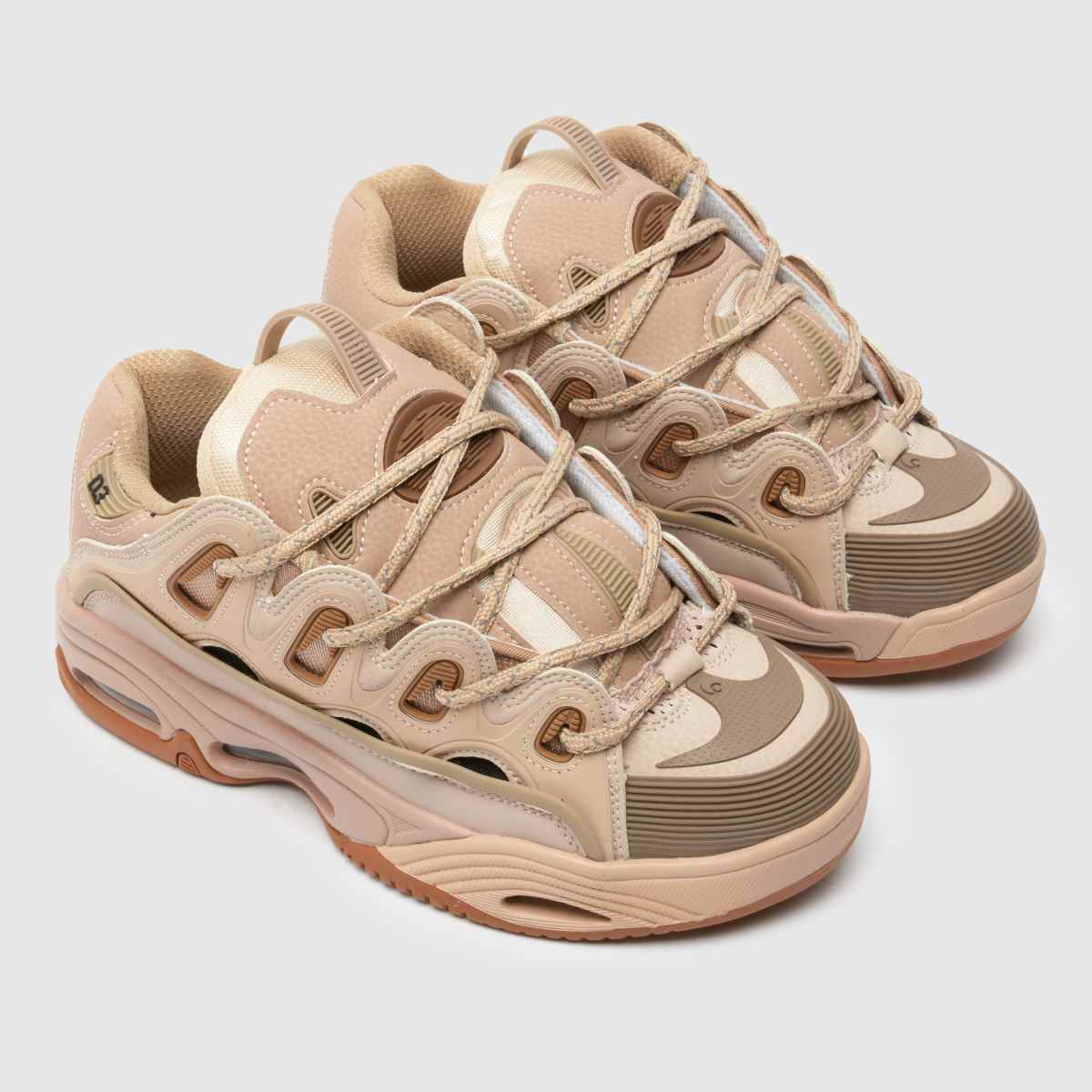 Womens Beige & Brown OSIRIS D3 2001 Trainers | schuh