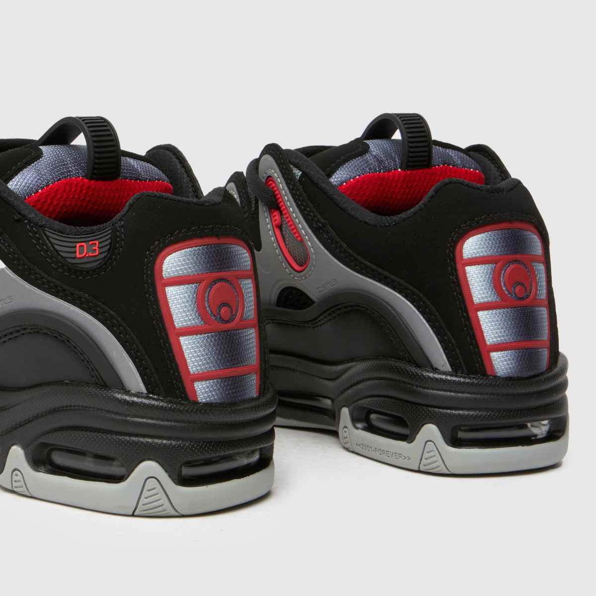 Damen Schwarz-grau OSIRIS D3 2001 Sneaker | schuh