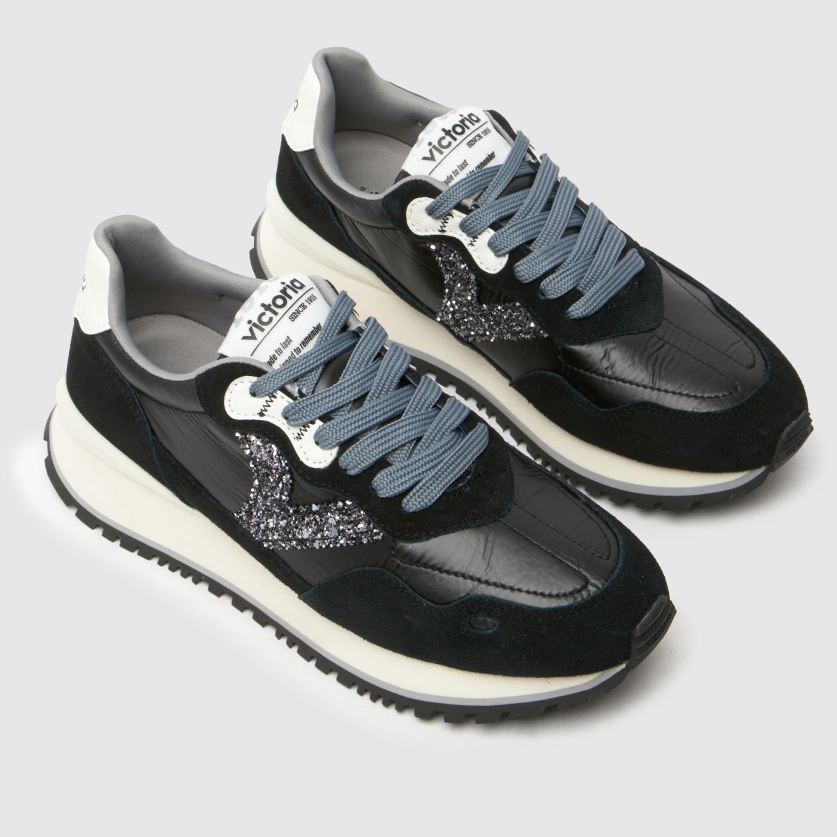 Womens Black victoria Aire Trainers | schuh