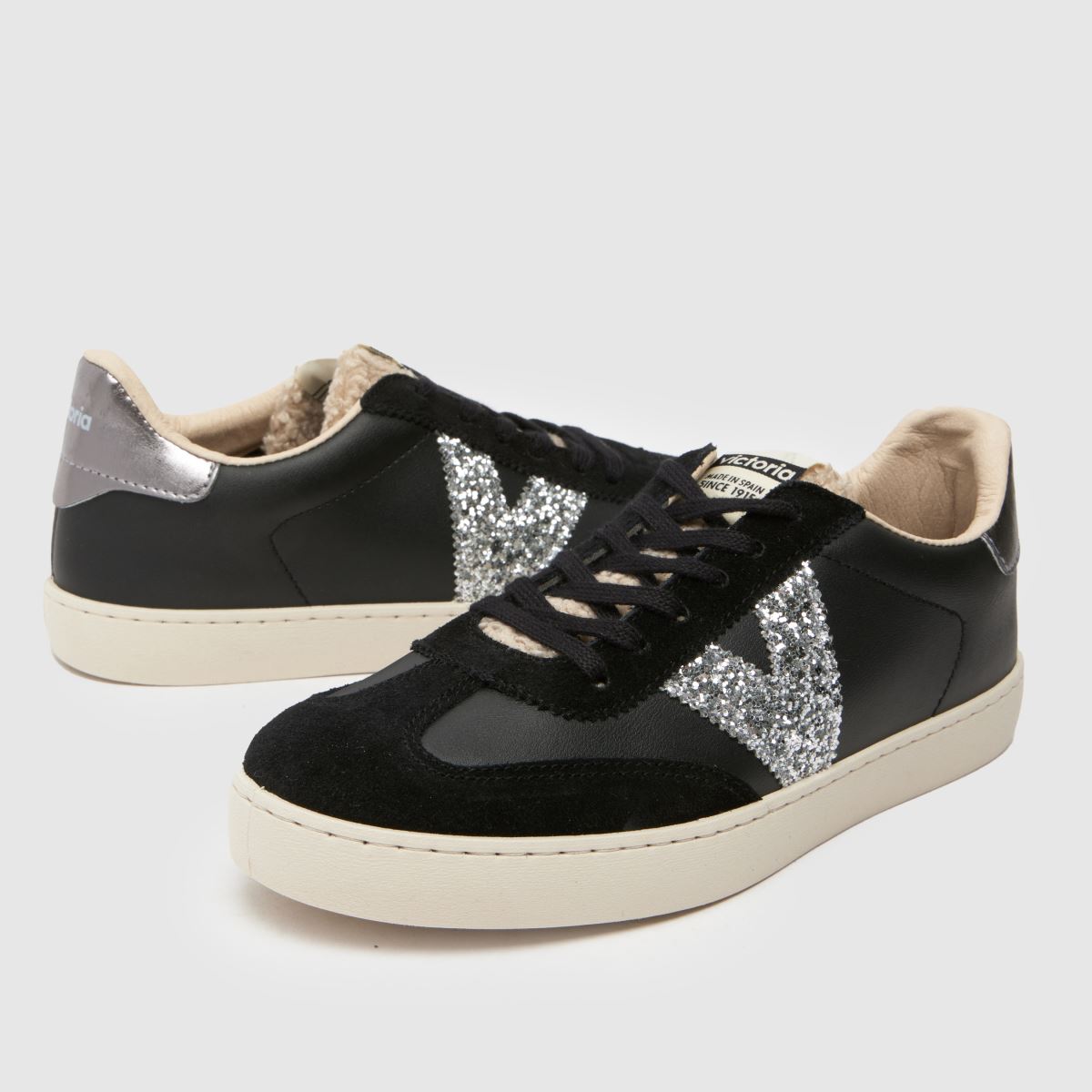 Womens Black victoria Berlin Trainers | schuh