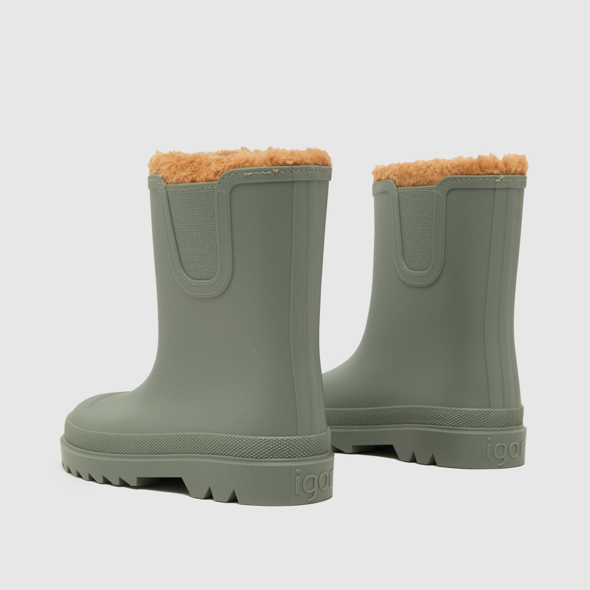 Kids Toddler Green Igor Tokio Borreguito Wellies | schuh