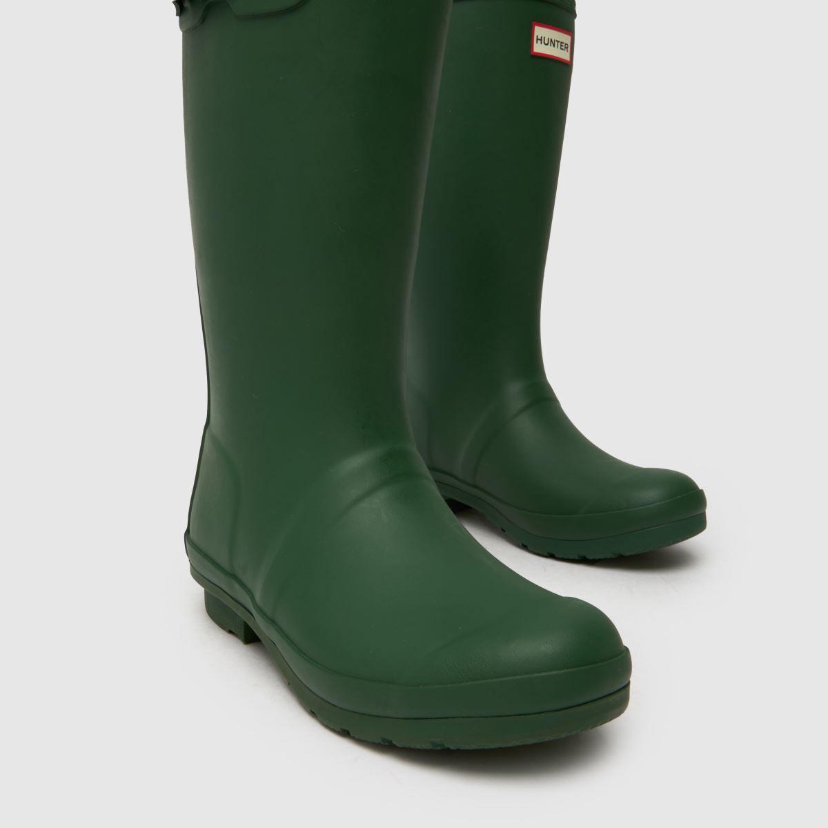 Kids Youth Green HUNTER BOOTS Original Kids Insulated Wellies | schuh