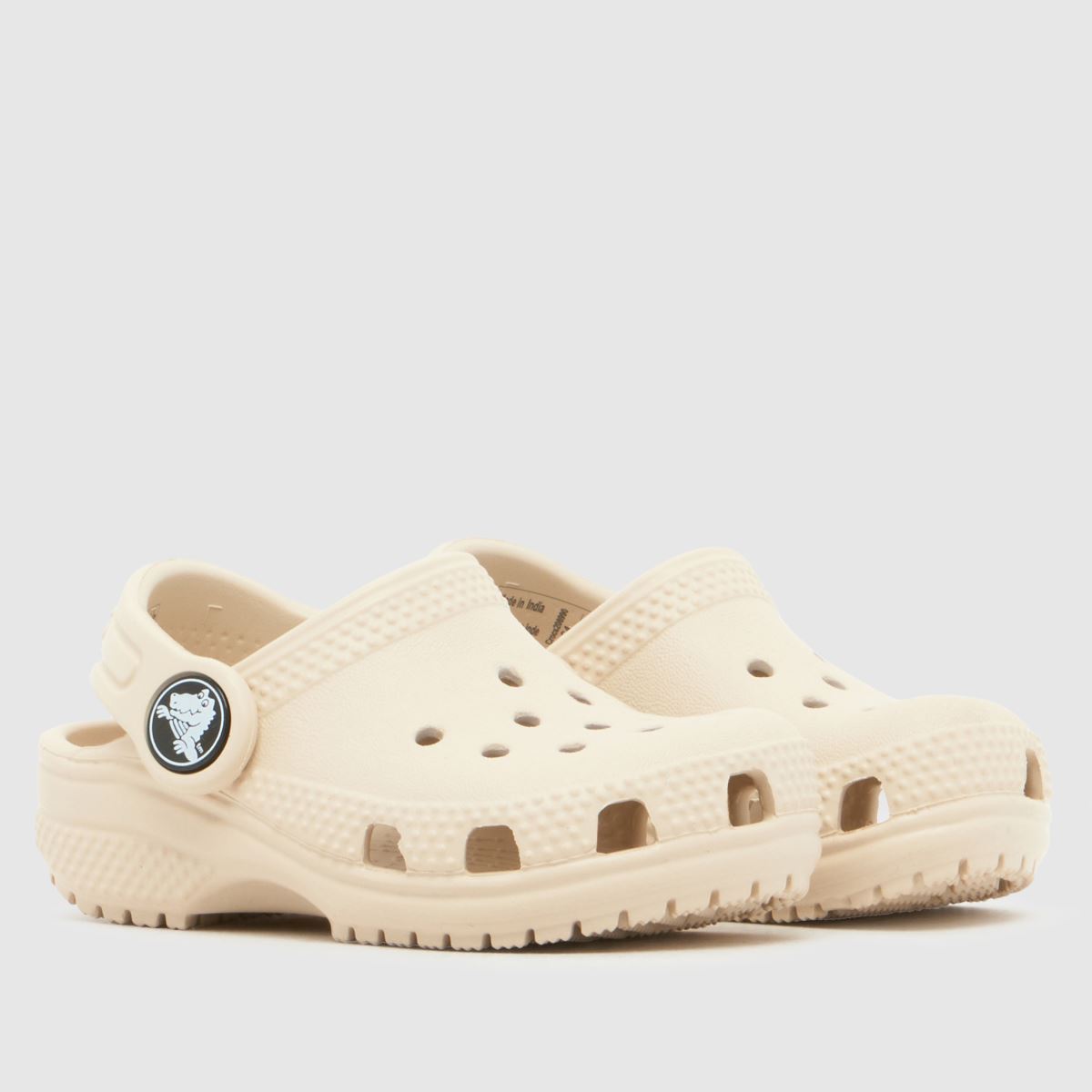 Kids Toddler Beige Crocs Classic Clog Sandals | schuh