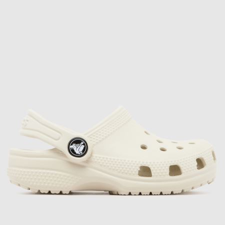 Kids Toddler Natural Crocs Classic Clog Sandals | schuh