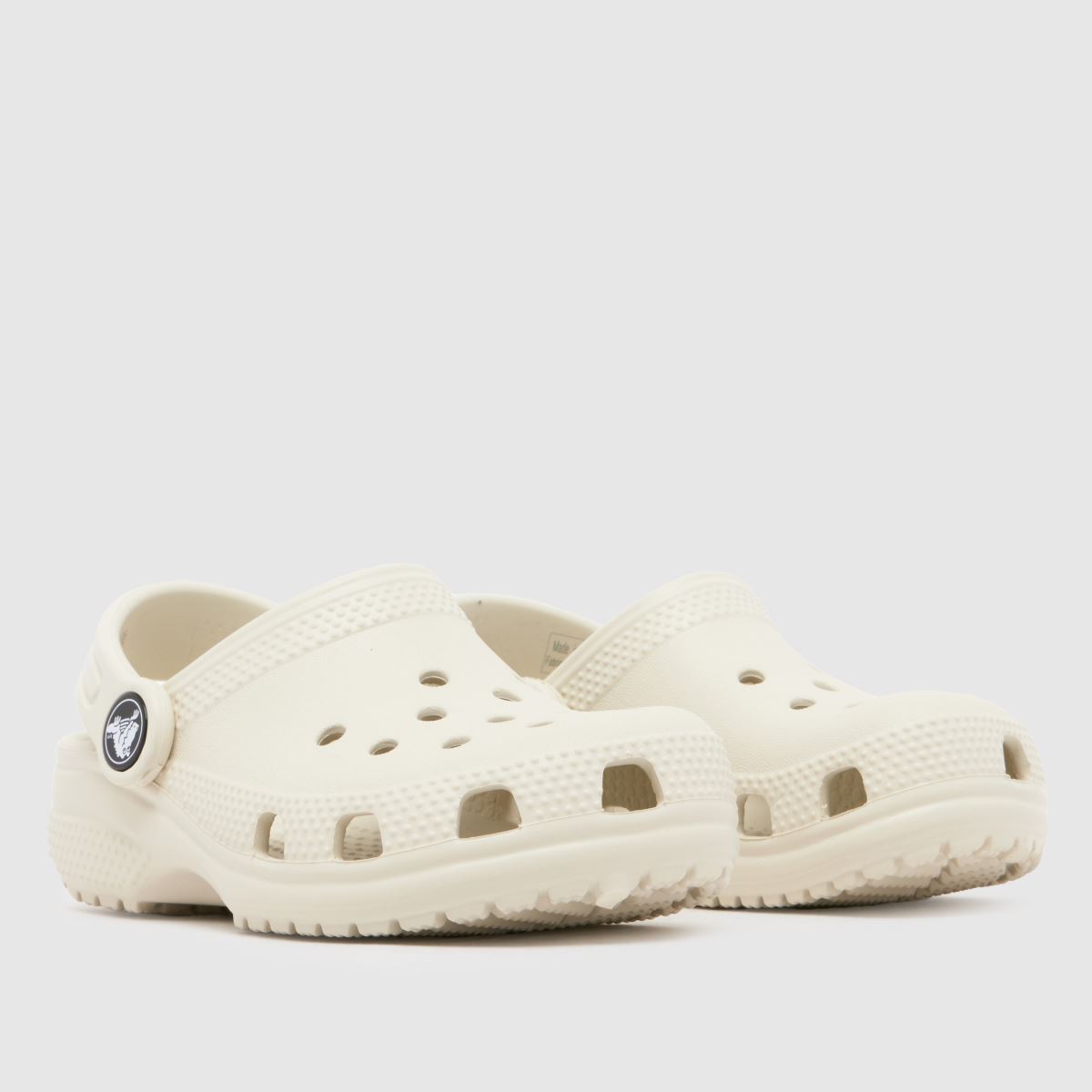 Kids Toddler Natural Crocs Classic Clog Sandals | schuh