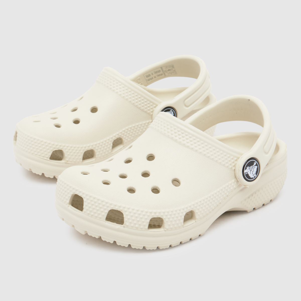 Kids Toddler Natural Crocs Classic Clog Sandals | schuh