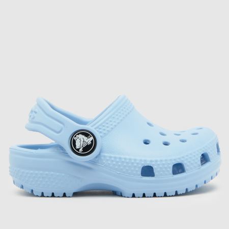 Kids Toddler Pale Blue Crocs Classic Clog Sandals | schuh