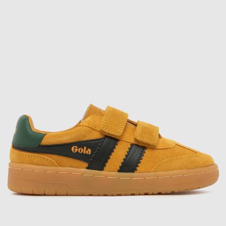 Kids Toddler Yellow Gola Viper Trainers | schuh