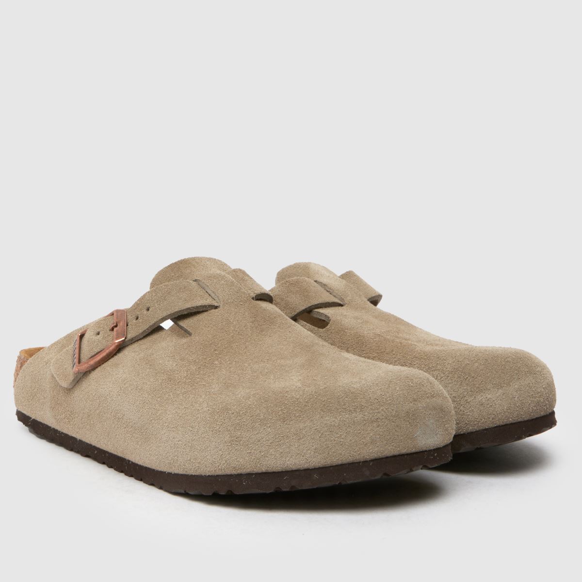 Kids Junior Taupe BIRKENSTOCK Boston Clog Sandals | schuh