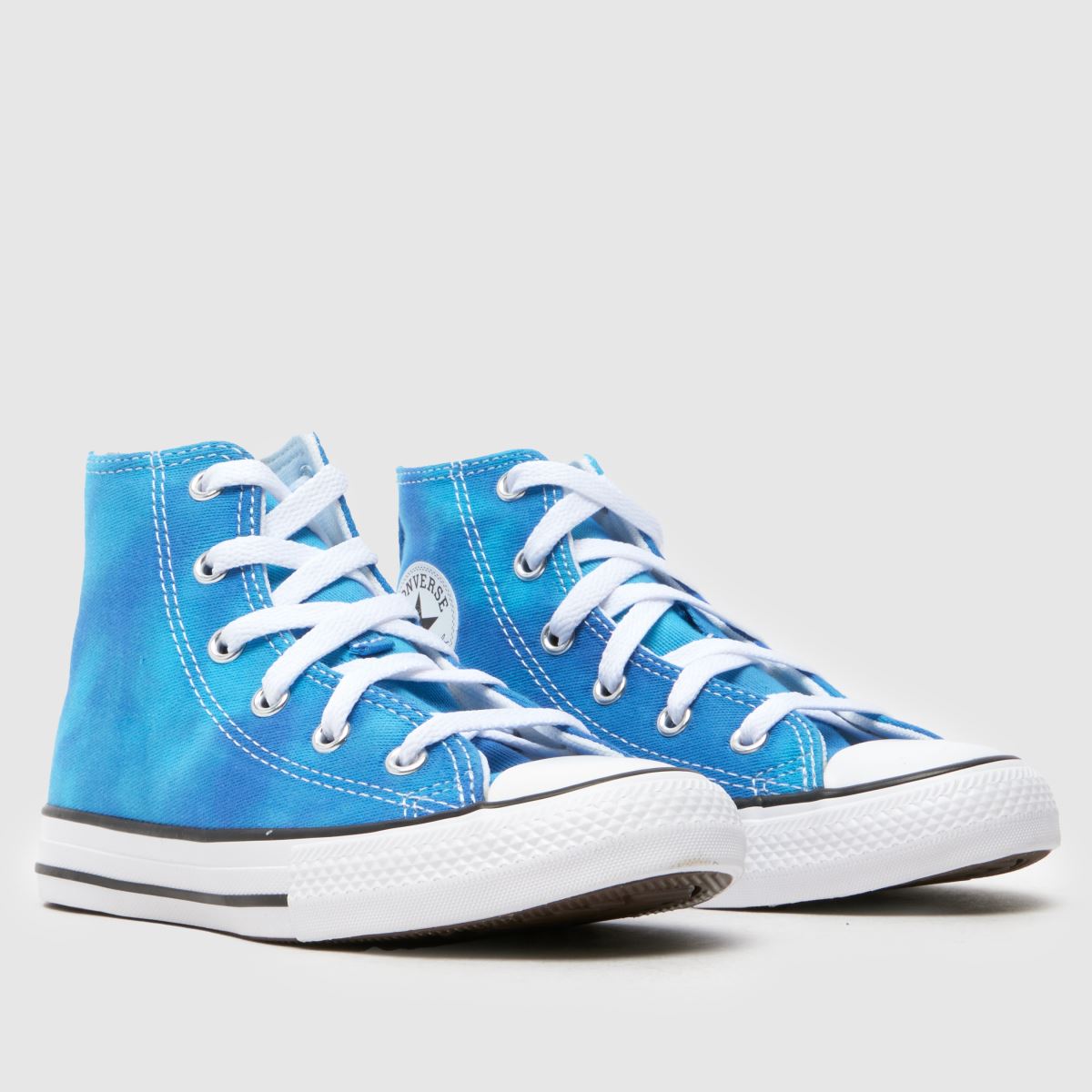 Kids Junior Blue Converse All Star Hi Trainers | schuh