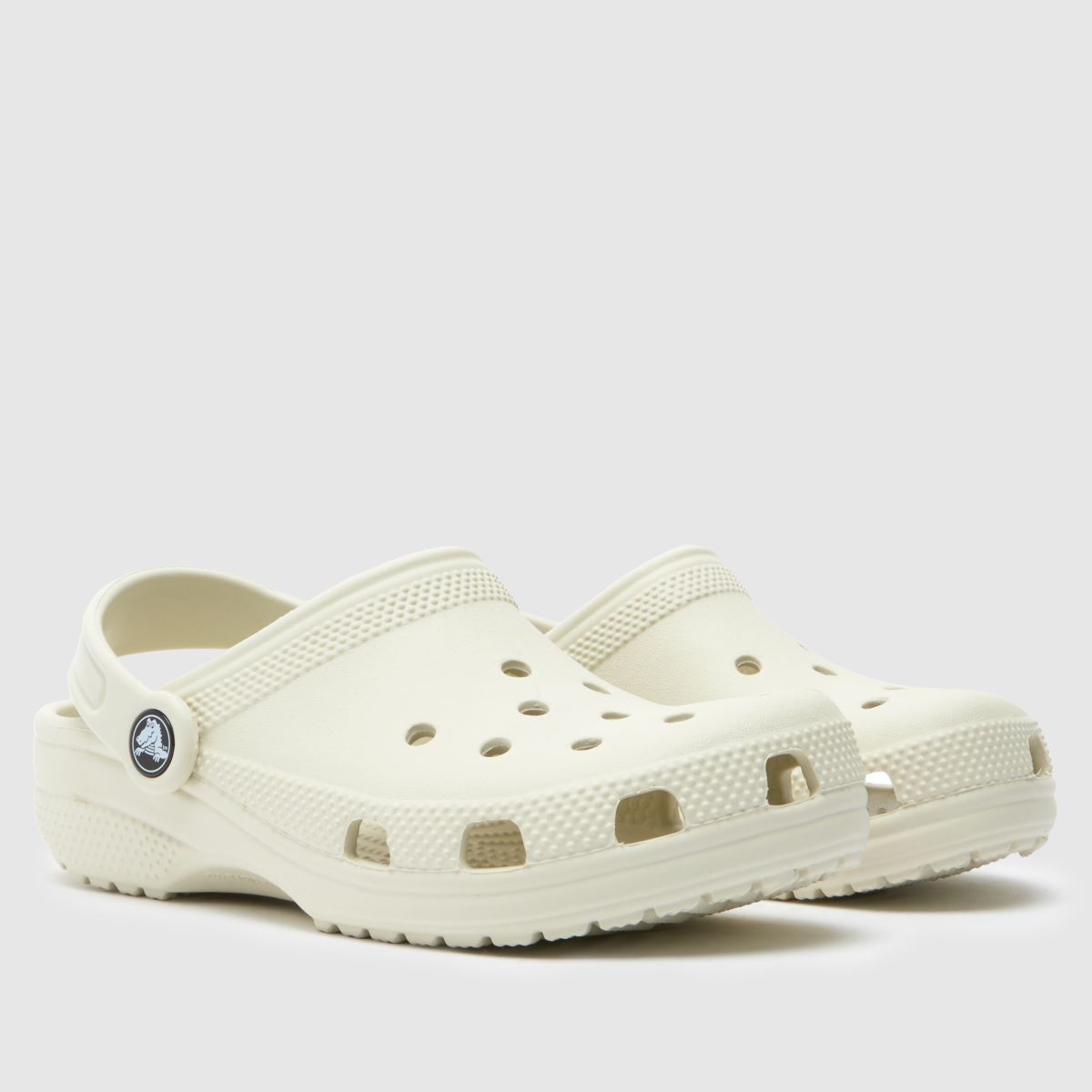 Kids Junior Natural Crocs Classic Clog Sandals | schuh