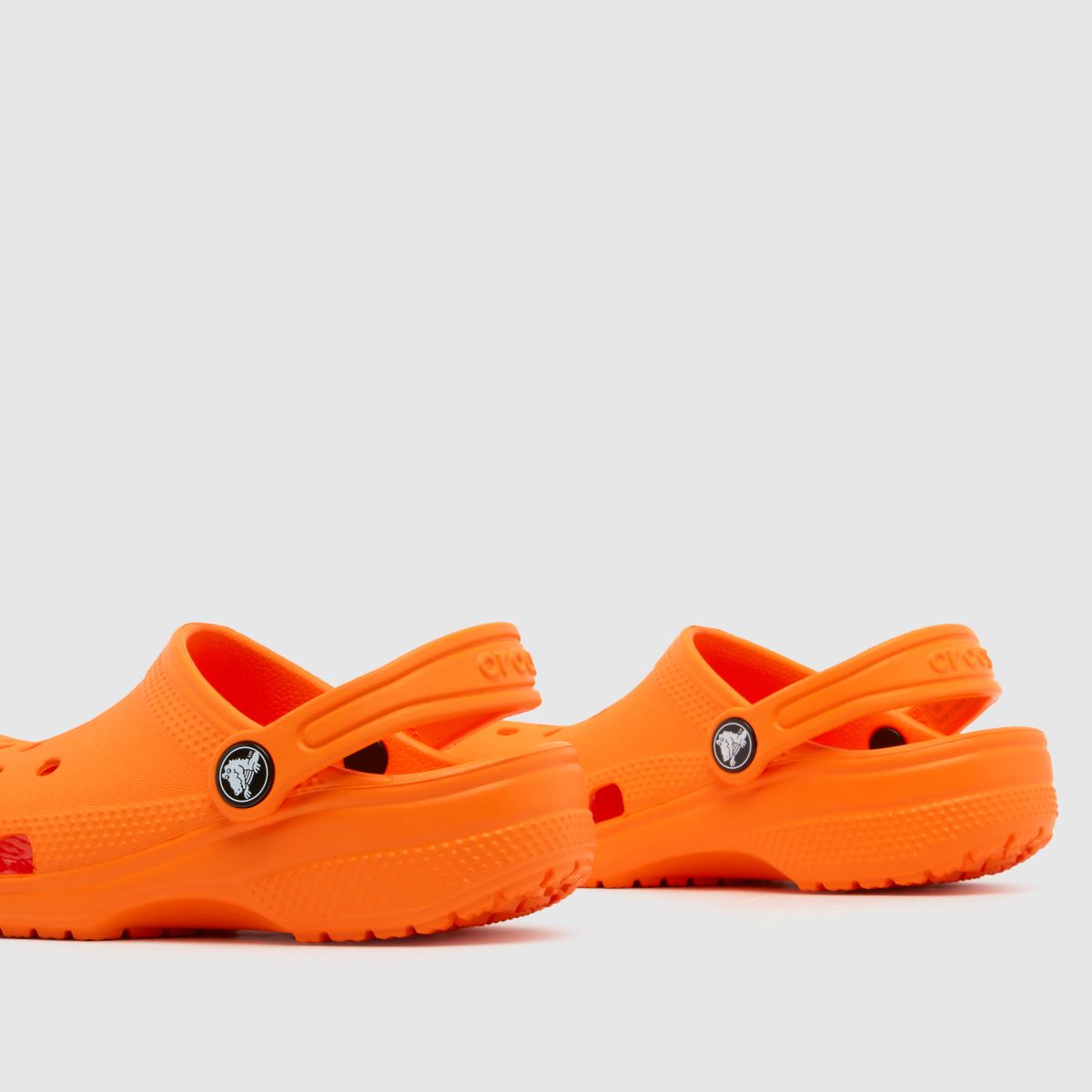 Crocs orange classic clog Junior sandals