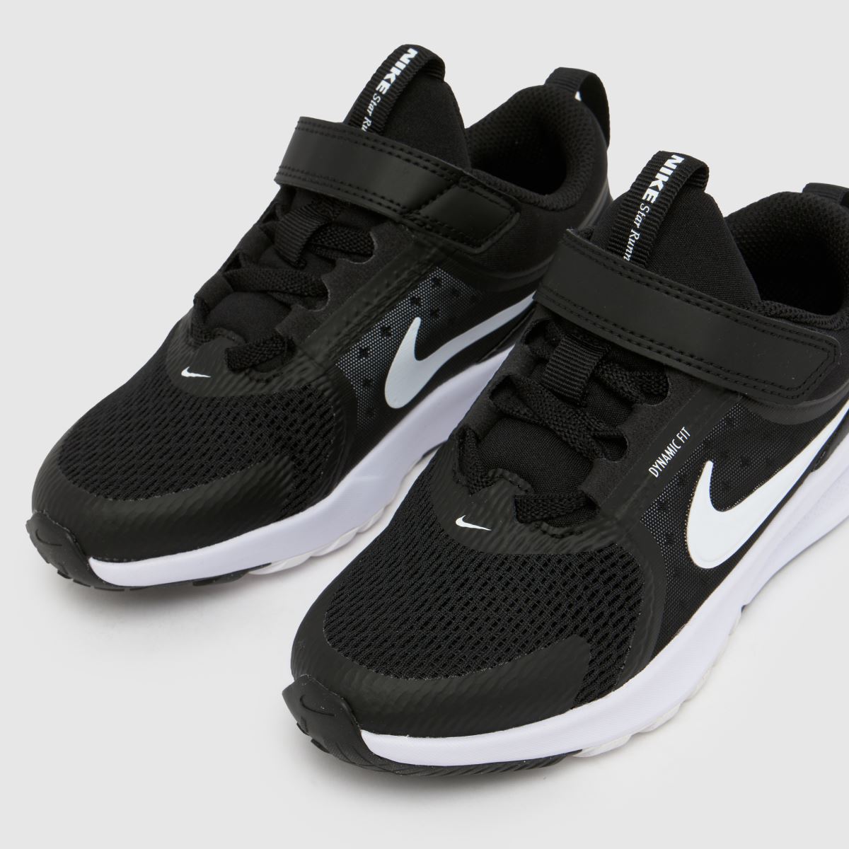 Kids Junior Black & White Nike Star Runner 5 Trainers | schuh