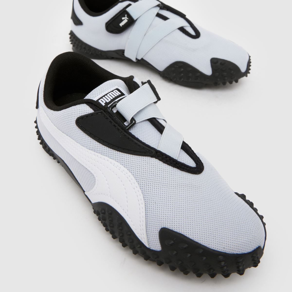 Kids Junior Grey & Black PUMA Mostro OG Trainers | schuh