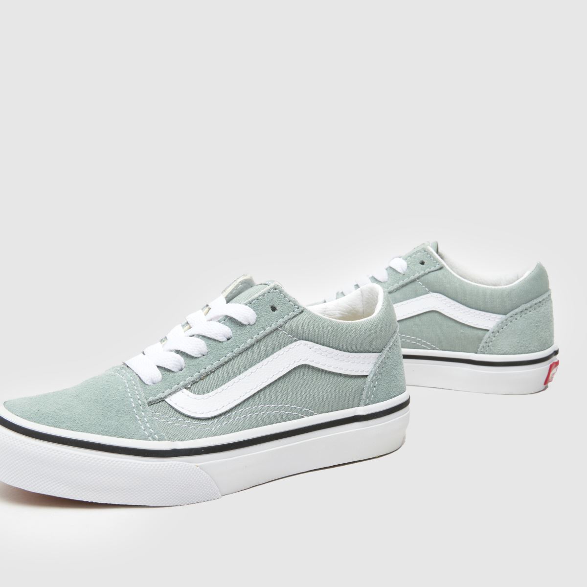 Kids Junior Light Grey Vans Old Skool Trainers | schuh