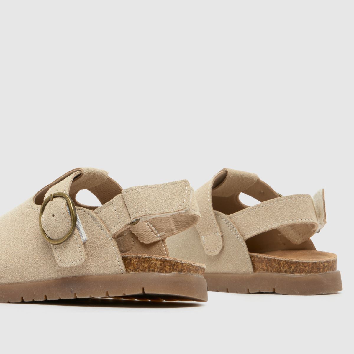 Kids Junior Beige schuh Trace Clog Sandals | schuh