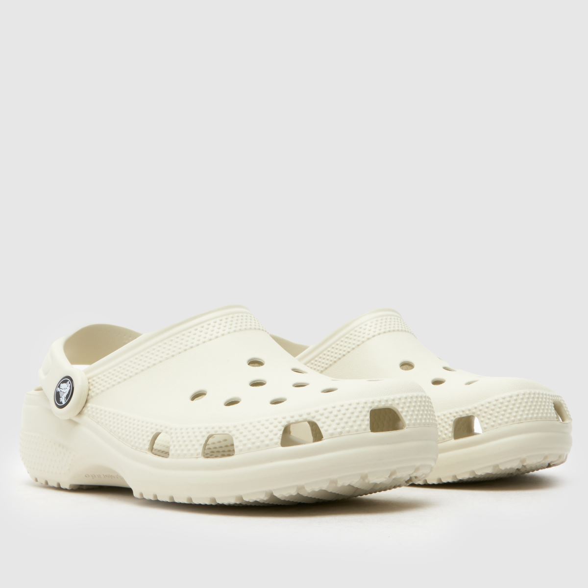 Kids Youth Natural Crocs Classic Clog Sandals | schuh