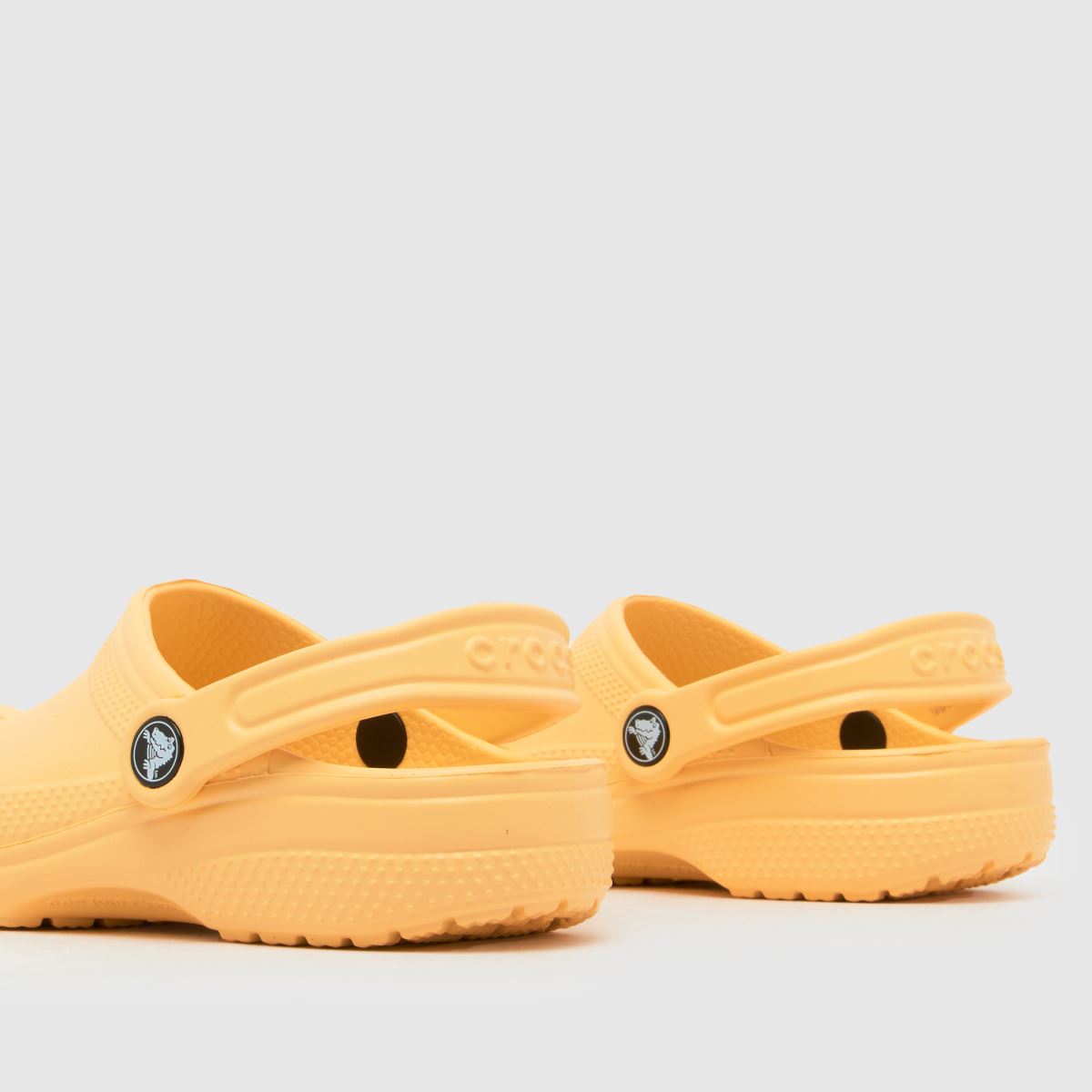 Kids Youth Pale Yellow Crocs Classic Clog Sandals | schuh