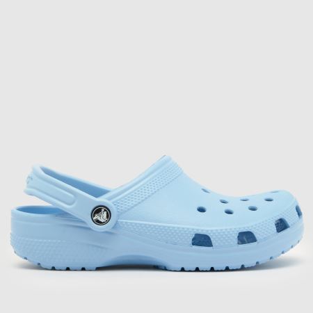 Kids Youth Pale Blue Crocs Classic Clog Sandals | schuh