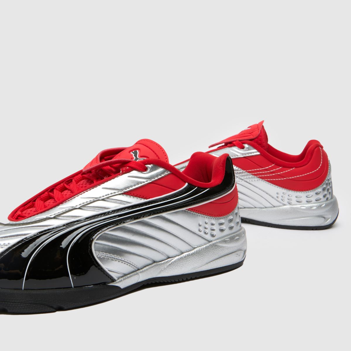 Kids Youth Silver Multi PUMA V1per Trainers | schuh