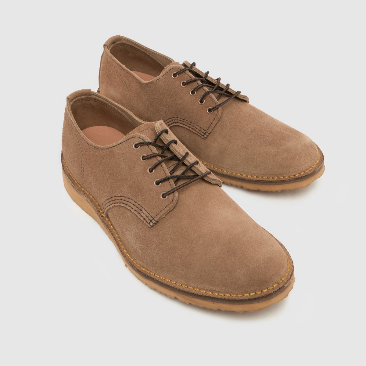 Mens Taupe Red Wing Weekender Oxford Shoes | schuh