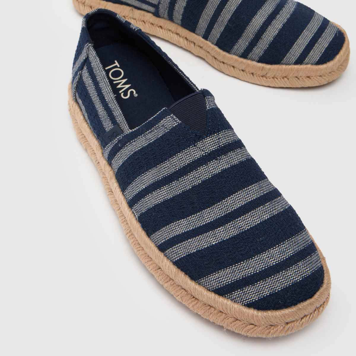 Mens Navy TOMS Alpargata Rope 2.0 Shoes | schuh