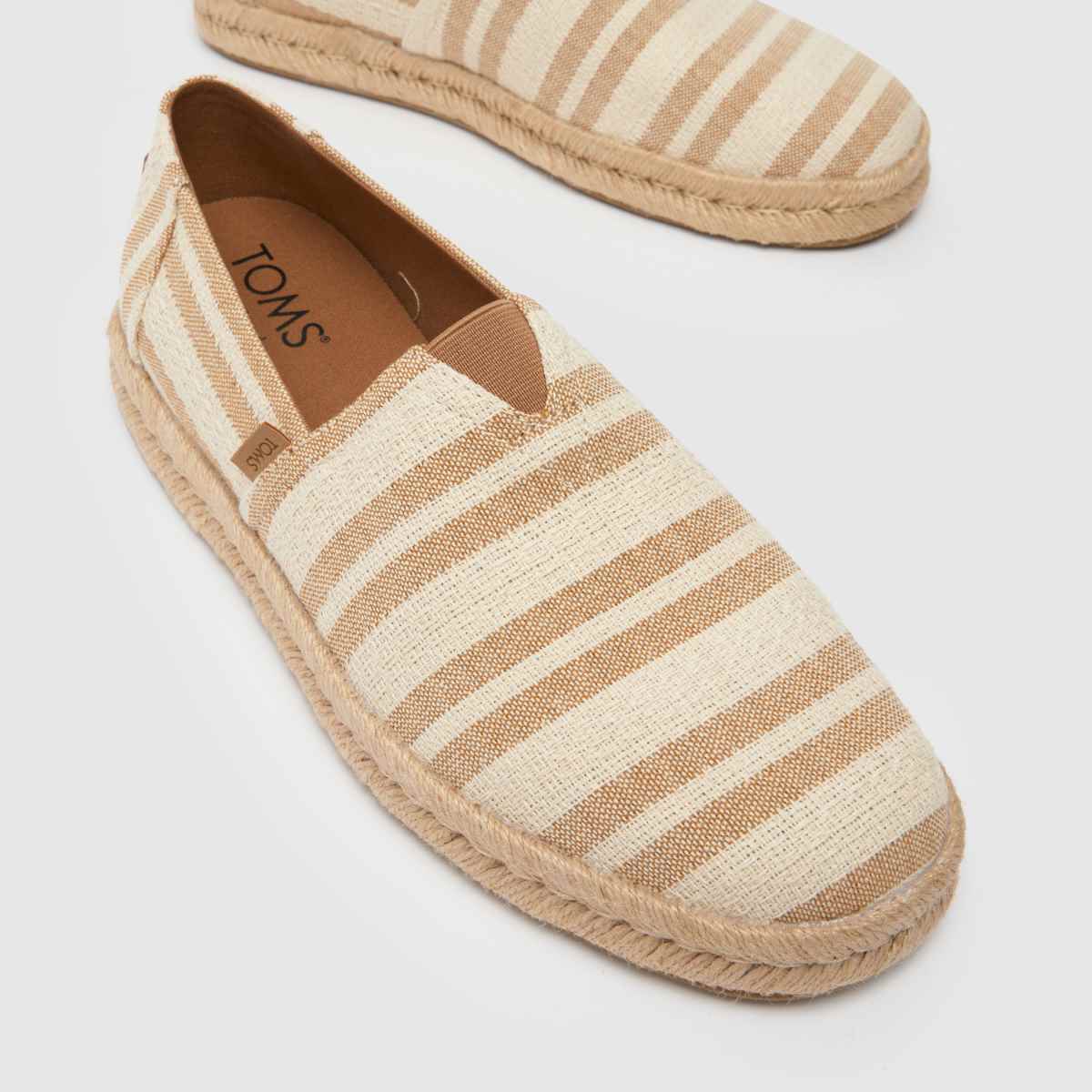 Mens Beige TOMS Alpargata Rope 2.0 Shoes | schuh