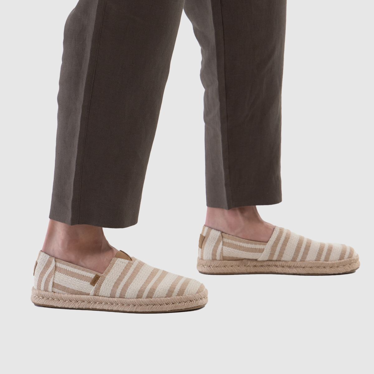 Mens Beige TOMS Alpargata Rope 2.0 Shoes | schuh