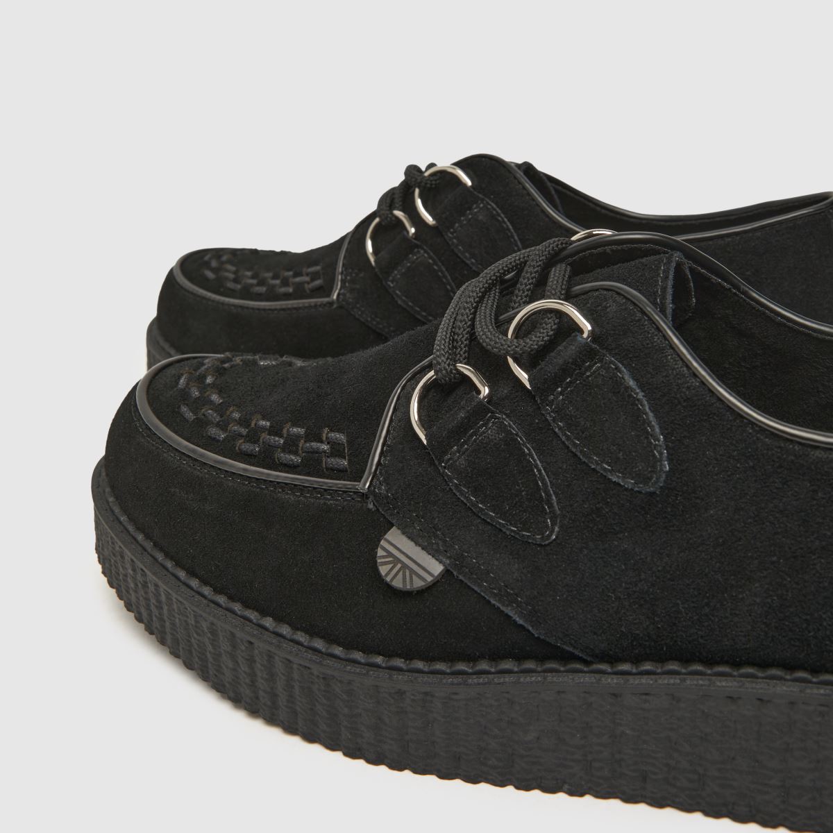 Mens Black UNDERGROUND Original Wulfrun Creeper Shoes | schuh