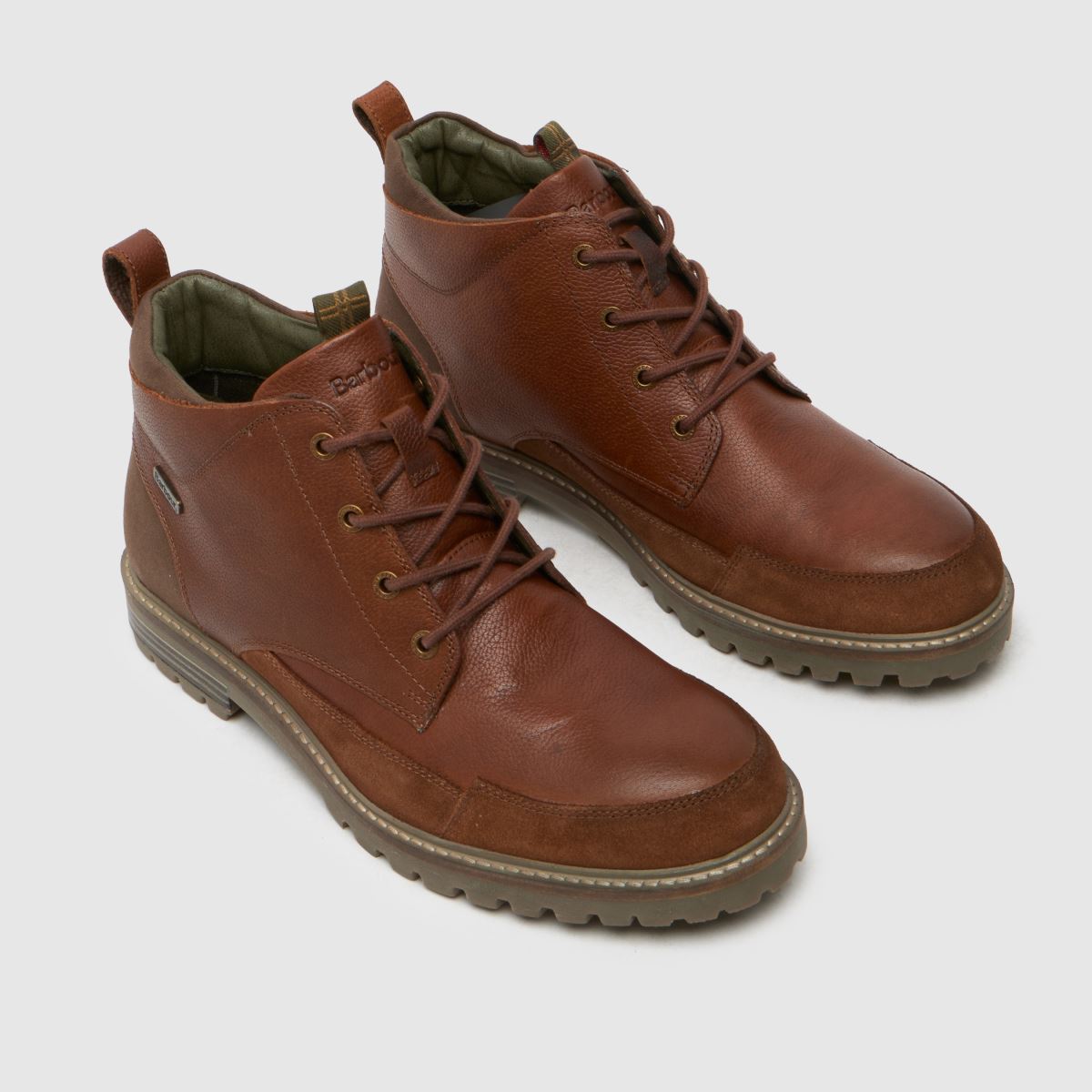 Herren Barbour Braun Quartz Derby Boots