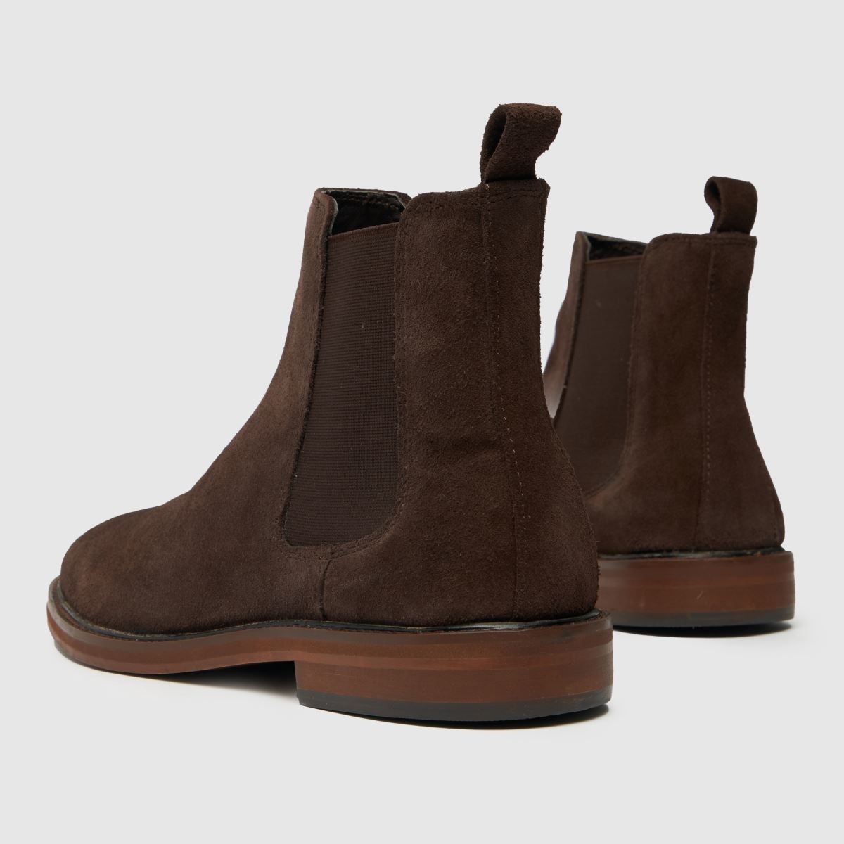 Mens Brown schuh Dante Suede Chelsea Boots | schuh