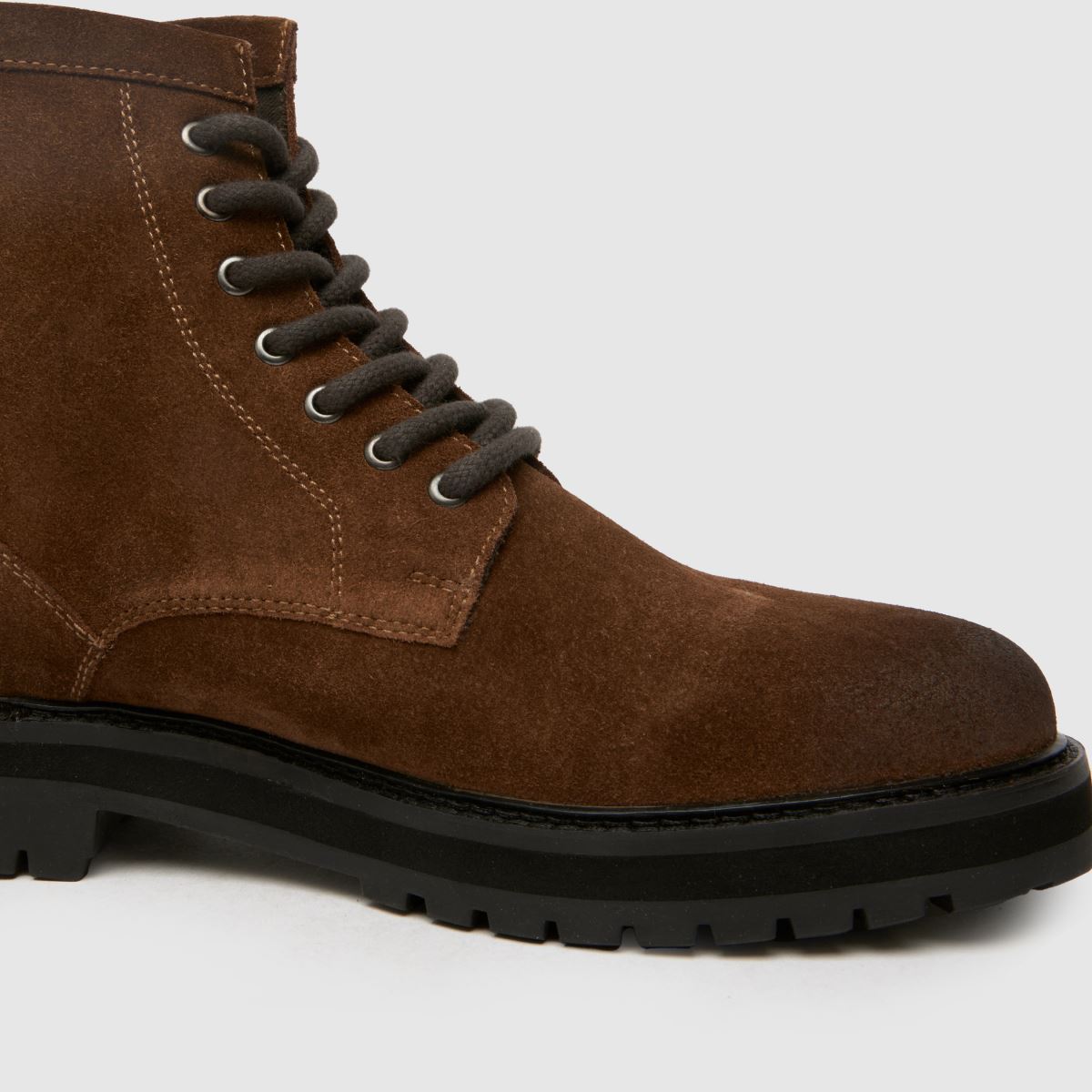 Mens Brown schuh Gus Work Boots | schuh