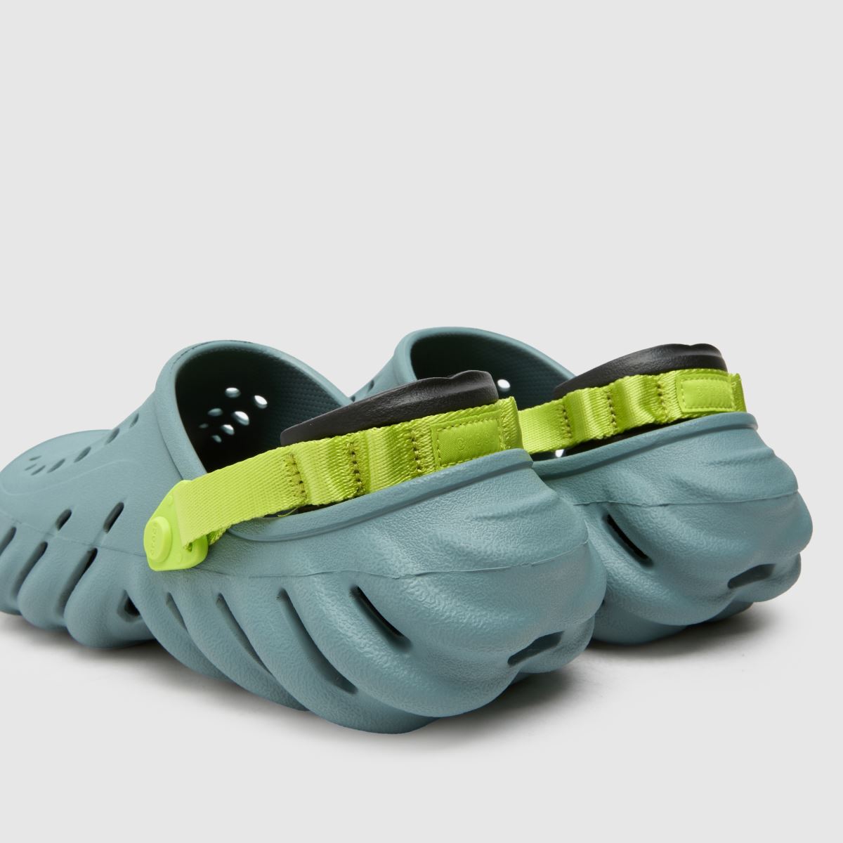 Mens Green Crocs Echo Clog Sandals | schuh