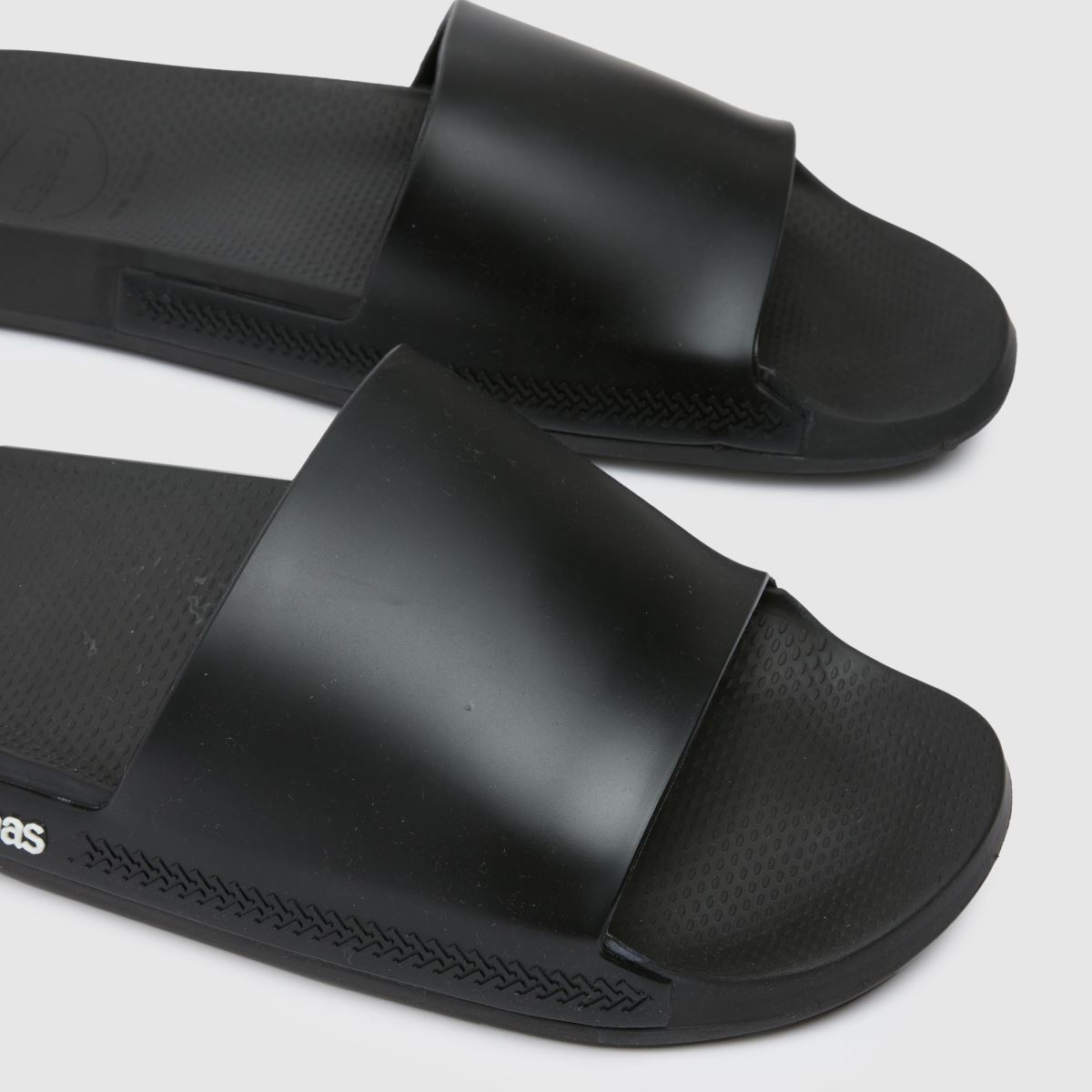 Herren Schwarz Havaianas Classic Slide Sandalen | schuh