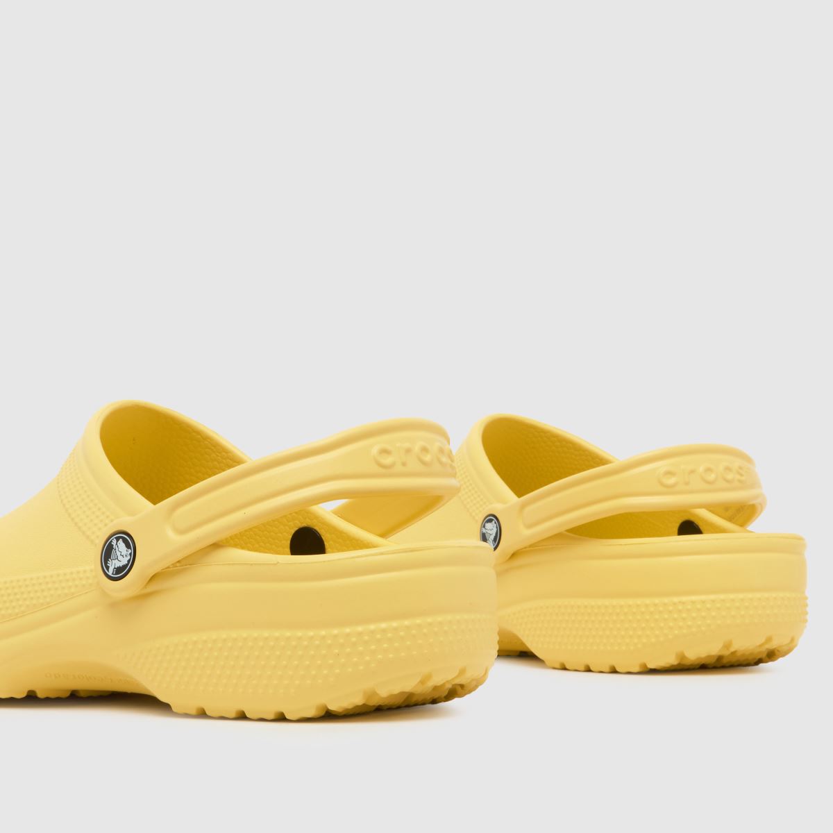 Mens Pale Yellow Crocs Classic Clog Sandals | schuh