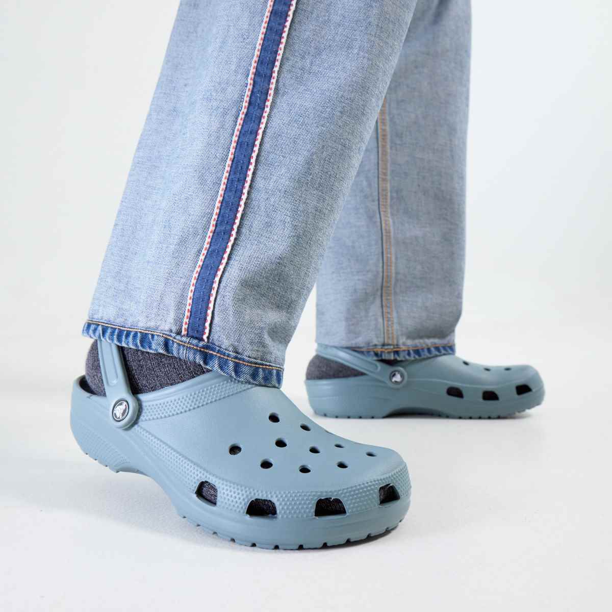 Mens Blue Crocs Classic Clog Sandals | schuh