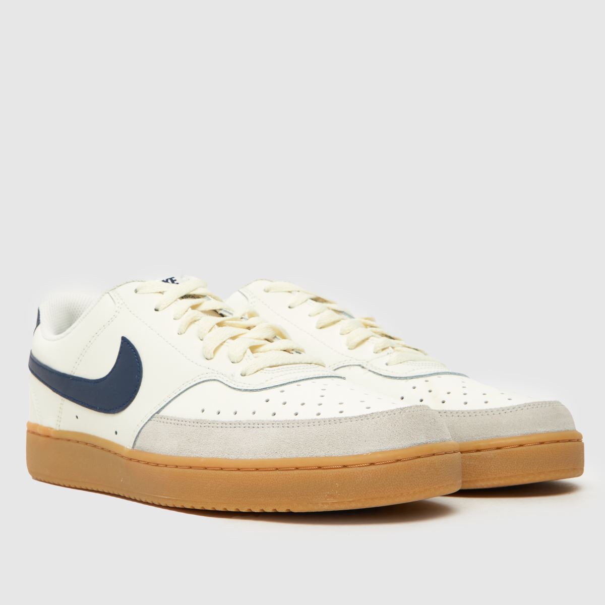 Mens Beige Multi Nike Court Vision Trainers | schuh