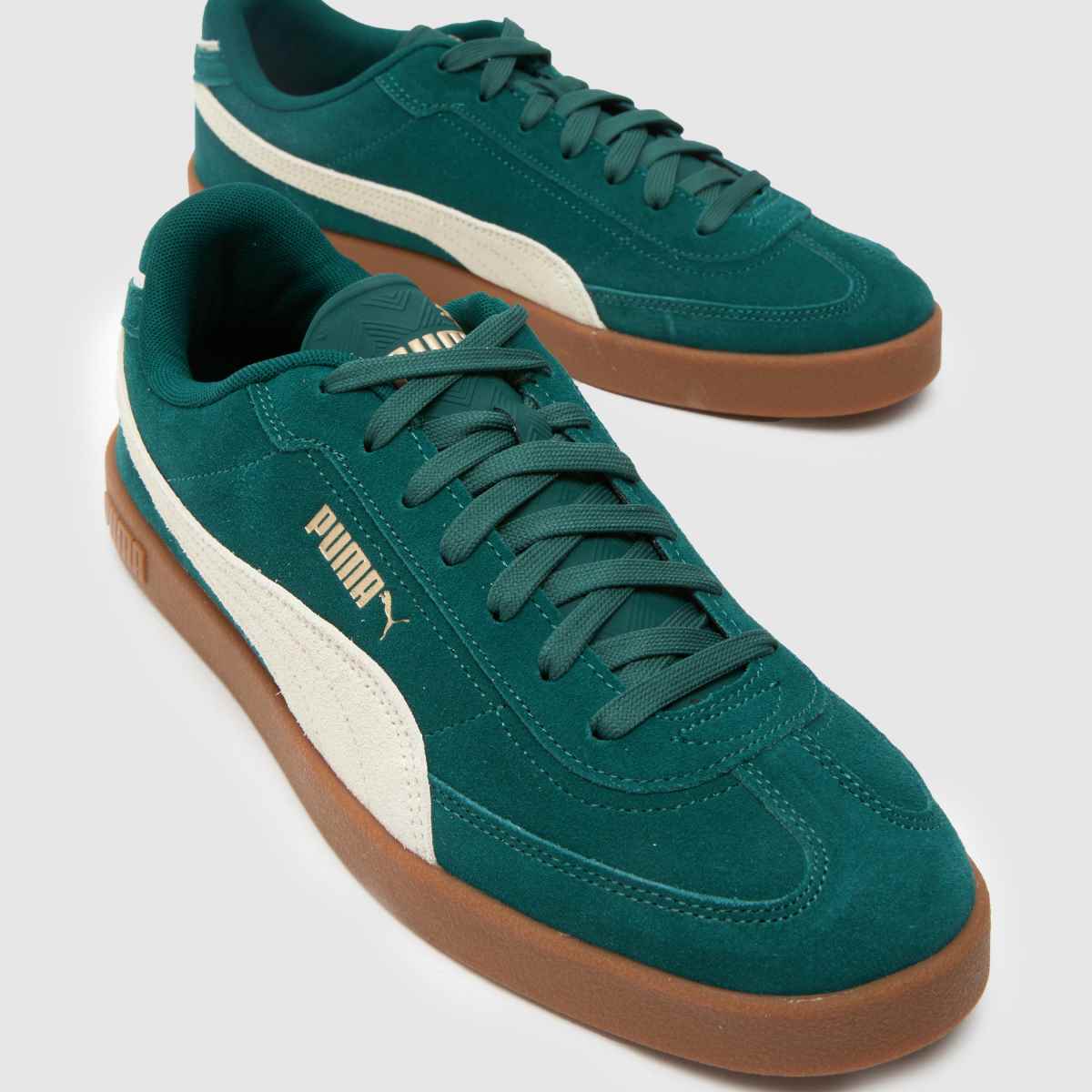 Mens Dark Green PUMA Club II Era Trainers | schuh
